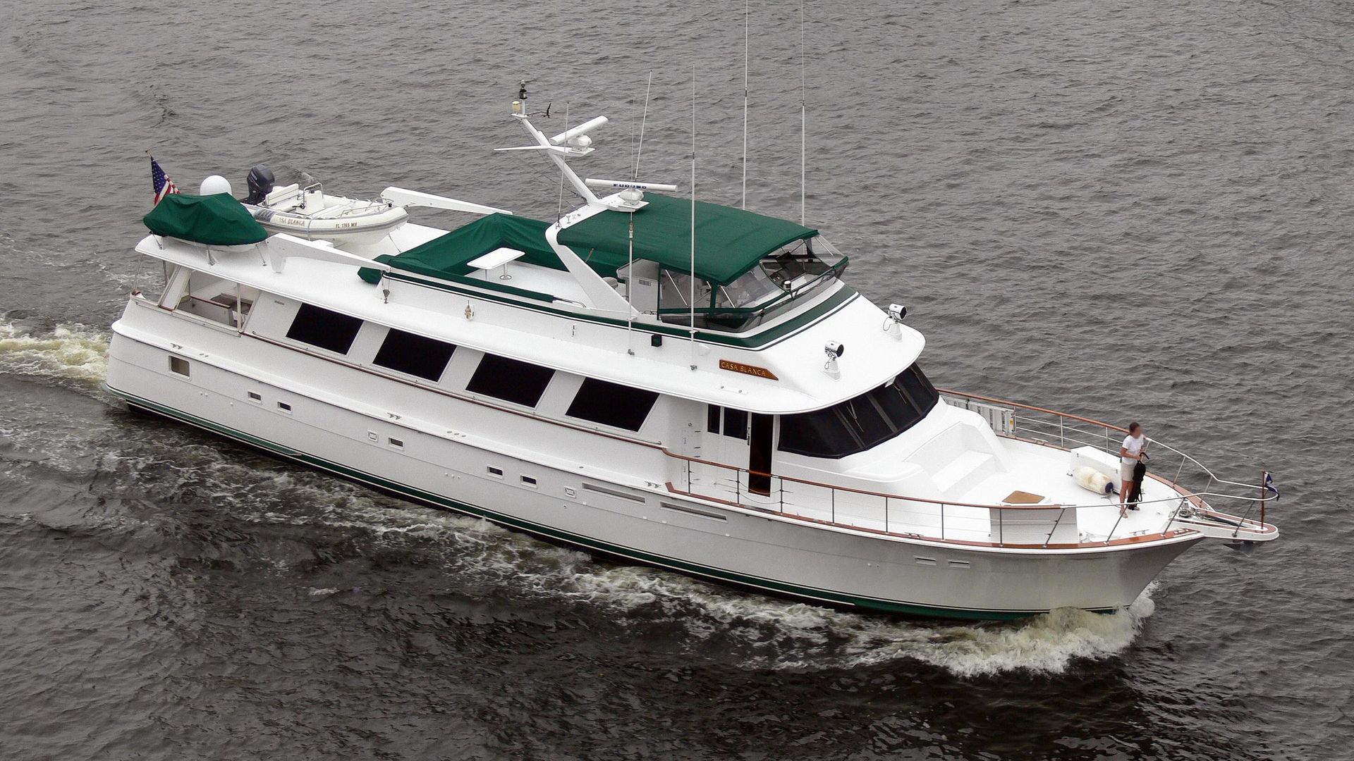 Casa Blanca yacht (Hatteras, 28.29m, 2000)